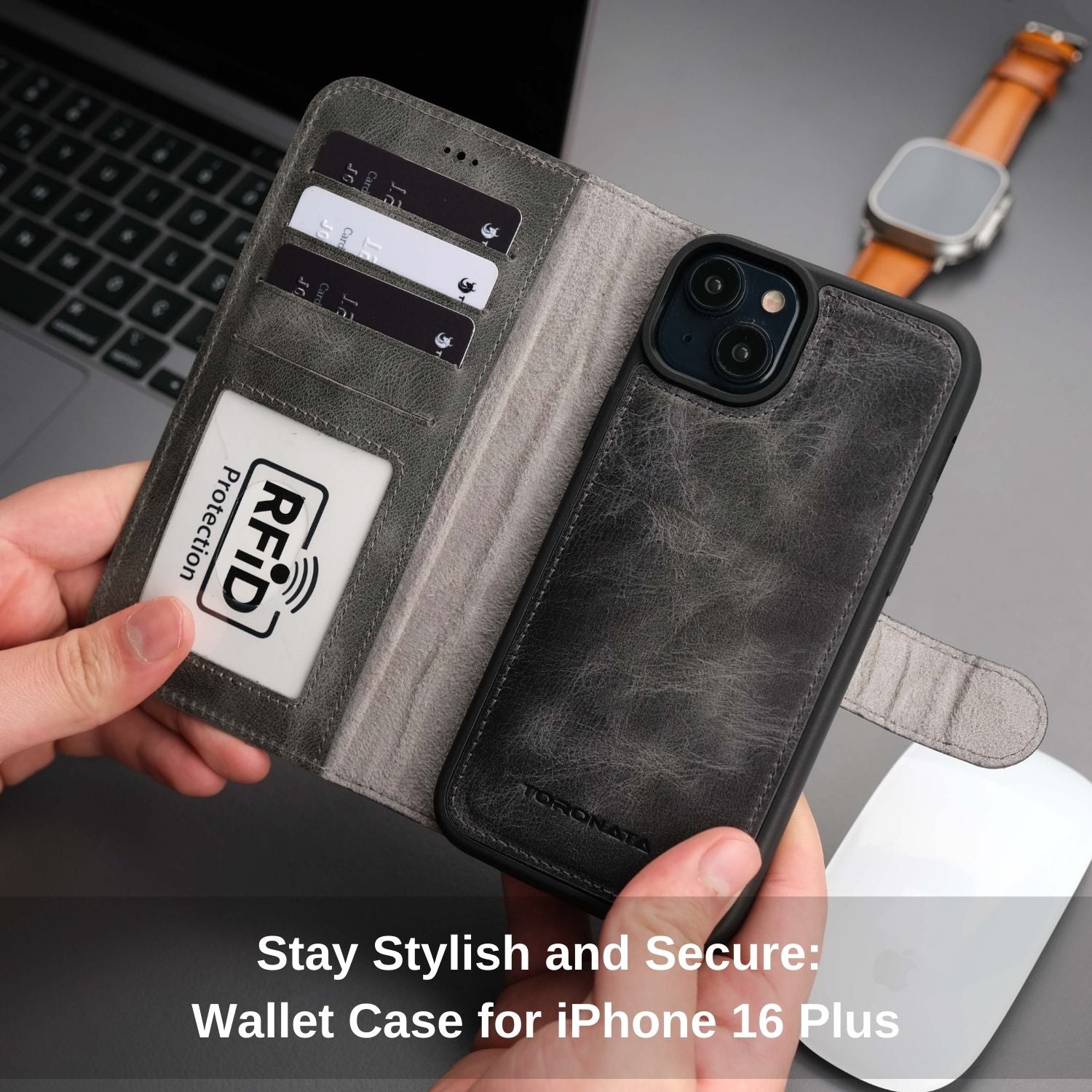Stay Stylish and Secure: Wallet Case for iPhone 16 Plus