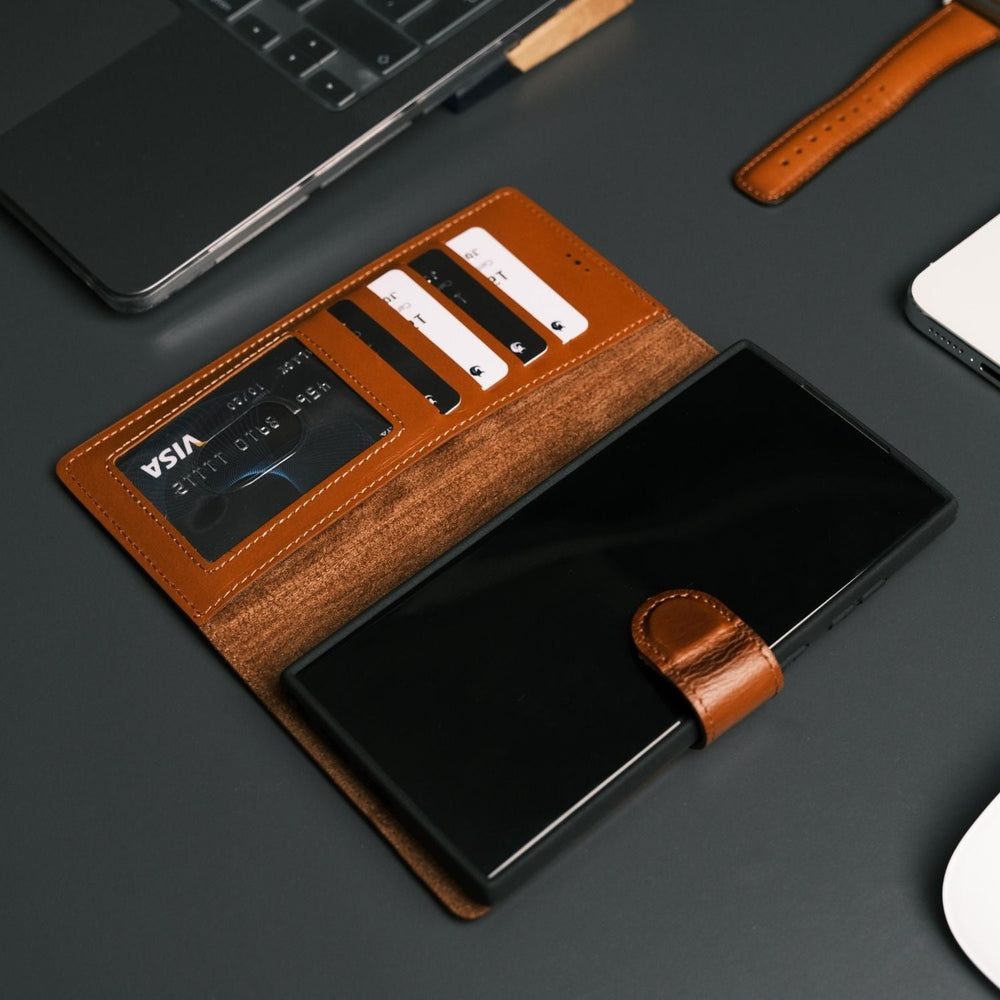 TORONATA's Buffalo Leather Samsung Galaxy S24 Ultra Wallets